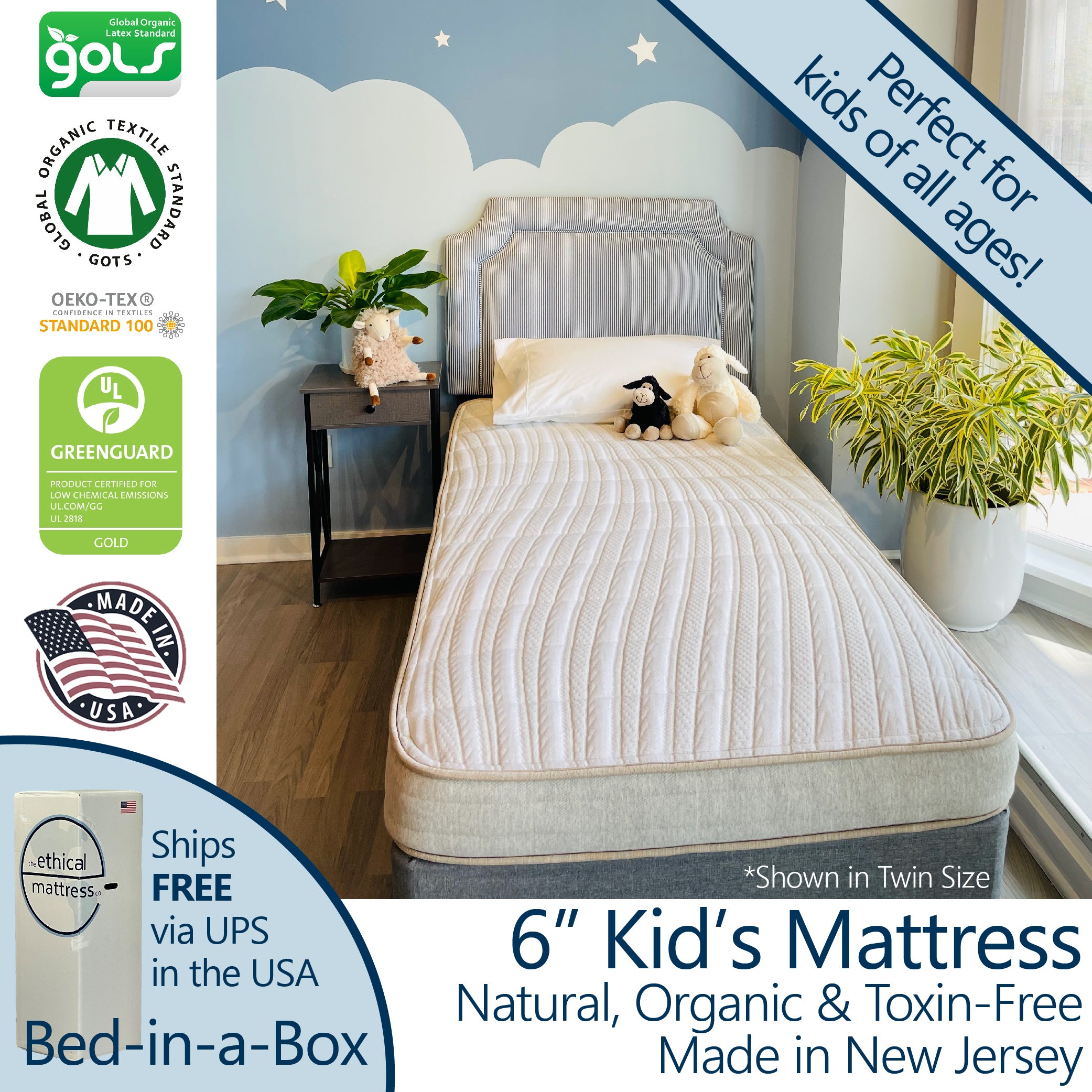 Dreams mattress in a box store